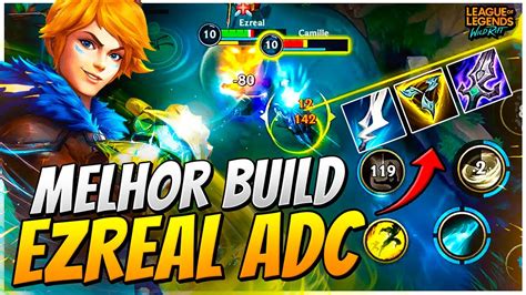 EZREAL É META ADC MUITO BOM PRA SUBIR DE ELO LOL WILD RIFT YouTube