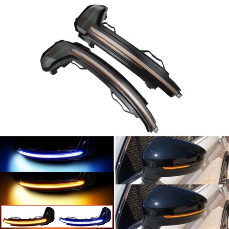 Flowing Dynamic Turn Signal LED Side Wing Rearview Mirror Indicator