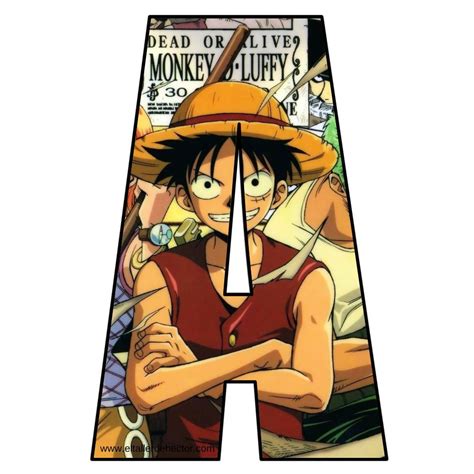 Alfabeto De One Piece Artofit