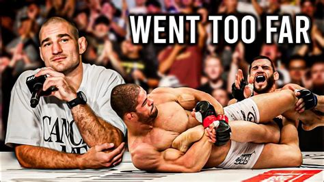 Top Fighters That Went Too Far Youtube