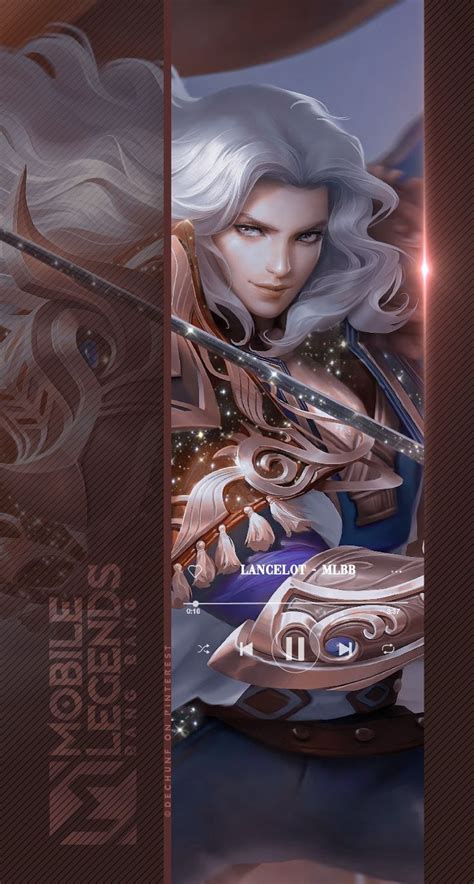 Wallpaper Lancelot Royal Matador Mlbb Aesthetic Legenda Seluler