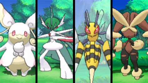 Pokémon Rubí Omega Zafiro Alfa Todas las Megaevoluciones YouTube