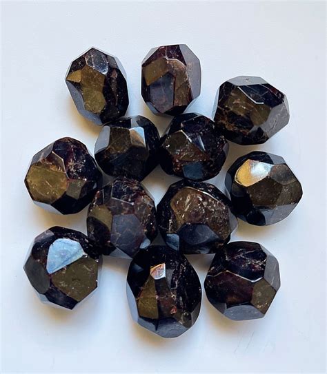 Faceted Almandine Garnet XS Starseed Astrology