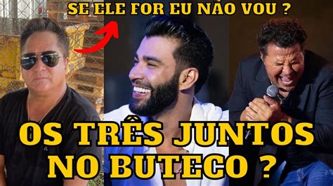 Gusttavo Lima Leonardo E Eduardo Costa Juntos No Buteco Do Embaixador