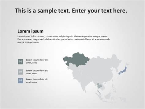 Asia Map Powerpoint Template Map Powerpoint Templates Slideuplift