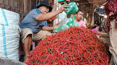 Sejumlah Harga Pangan Kota Medan Kompak Turun Cabai Rawit Rp 38 Ribu