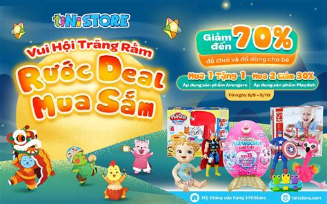 TiNISTORE HAPPY WITH FULL MOON FESTIVAL GETTING DEALS FOR SHOPPING