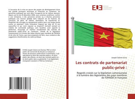 Les contrats de partenariat public privé JOSEPH VALERIE EVINA