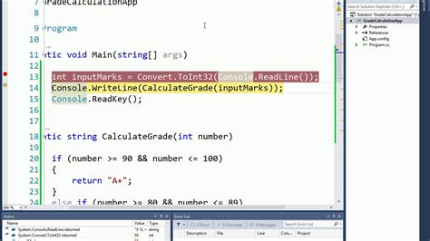 Code Debugging In Visual Studio 12 CSharp Basic For Begineer In