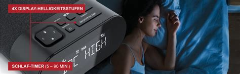 CSL DAB Plus Radiowecker Küchenradio digital FM und DAB DAB