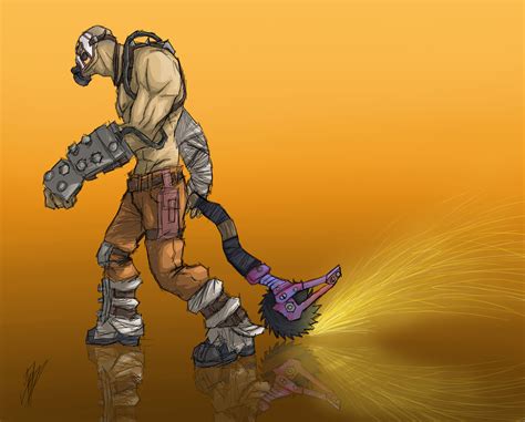 Borderlands Wallpaper Psycho