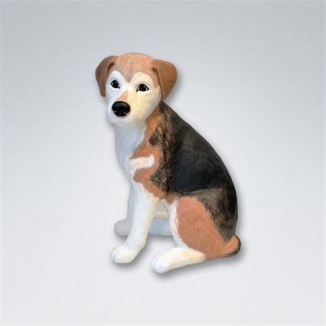 Hundeurne S1177 Bemalung Nach Fotovorlage URNITAS