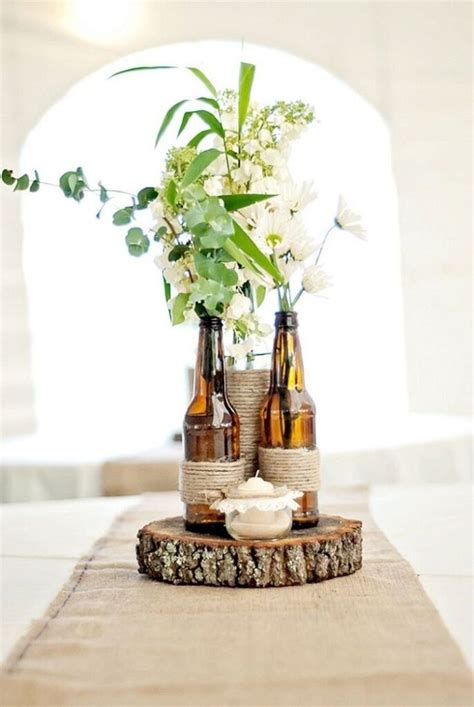 Ideas De Botellas De Vidrio Decoradas Que Puedes Utilizar Como