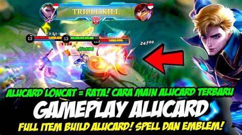 ALUCARD TERKUAT ITEM BUILD ALUCARD TERSAKIT 2023 TUTORIAL GAMEPLAY