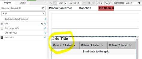 solved grid widget in popup window is gone ptc community