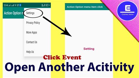Android Studio Menu Item Onclick 13 Most Correct Answers