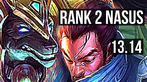 NASUS Vs YASUO MID Rank 2 Nasus 9 0 1 1 9M Mastery Legendary