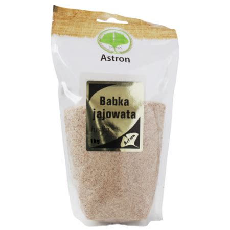 Astron Babka jajowata łuska 1000 g Suplementy diety Zioła