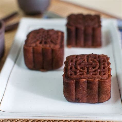 Baileys Chocolate Snow Skin Mooncakes Recipe Chocolate Tart Moon