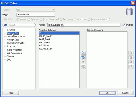 prise en main d oracle sql developer bodytech