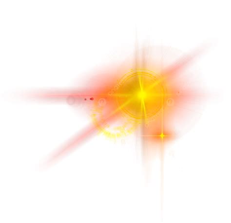 Efecto De Luz Amarilla PNG Efecto De Luz Efecto De Luz De Tecnología