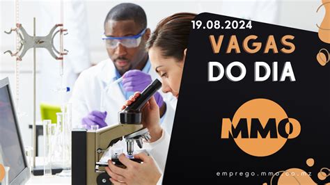 Vagas De Emprego Do Dia De Agosto De Vagas Mmo