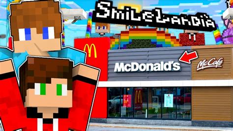 ZBUDOWALIŚMY NAJLEPSZY McDonald na SmileLandia w Minecraft Sebek