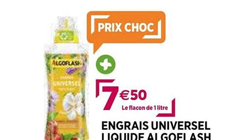Promo Engrais Universel Liquide Algoflash Chez Delbard ICatalogue Fr
