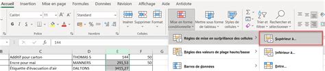 Appliquer Mise En Forme Conditionnelle Colonne Enti Re Dans Excel Et