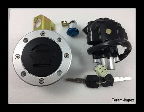 Kit Contacteur Neiman Clé Bouchon Serrure pour Suzuki DL650 V Strom