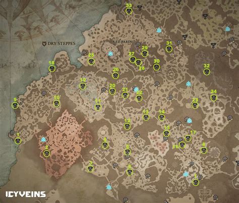 Dry Steppes Altars Of Lilith Locations In Diablo 4 Season 6 Icy Veins