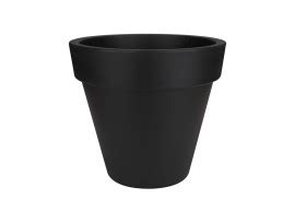 Pot De Fleur Plastique Eda Rond Mod Le Toscane X Cm