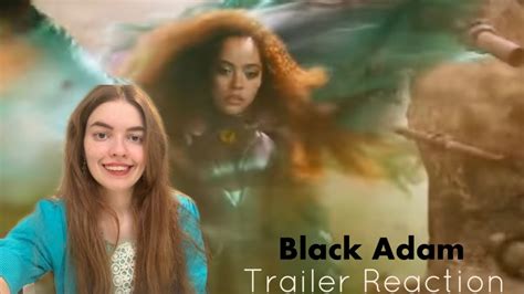 Black Adam Official Trailer 2 Reaction YouTube