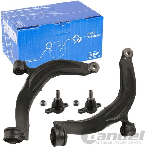 2x SKF QUERLENKER TRAGGELENK VORNE VW TRANSPORTER BUS BULLI MULTIVAN T5