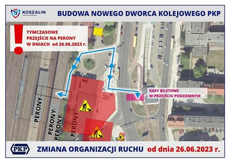 Kolej Na Dworzec Tymczasowy W Koszalinie Zaczyna Si Rozbi Rka Starego