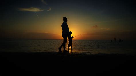 Free Images Beach Sea Ocean Horizon Silhouette Light Cloud Sun