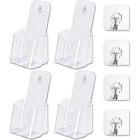 Amazon Maxgear Acrylic Brochure Holder Premium Trifold Inches