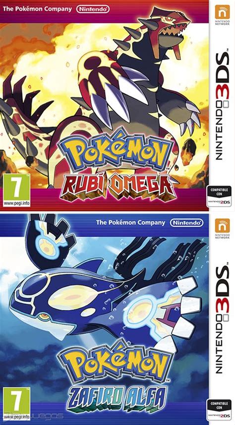 Pokémon Rubí Omega Pokémon Zafiro Alfa para 3DS 3DJuegos