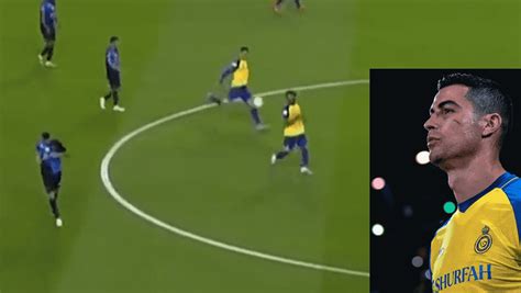 Video Enfado Monumental De Cristiano Ronaldo Y Tarjeta Amarilla El
