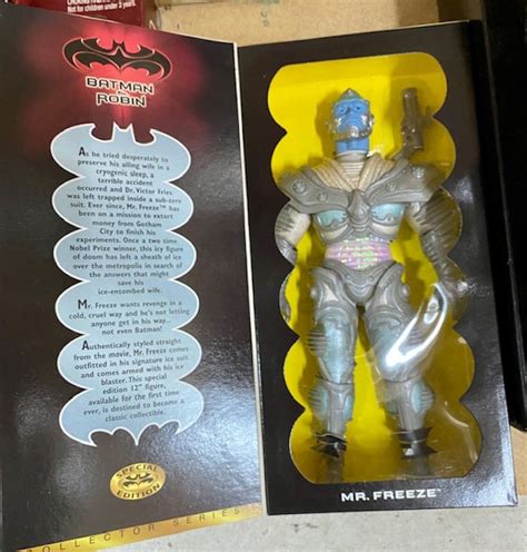 Mr Freeze Batman Robin 12 Inch Collector Series Special Edition 1997