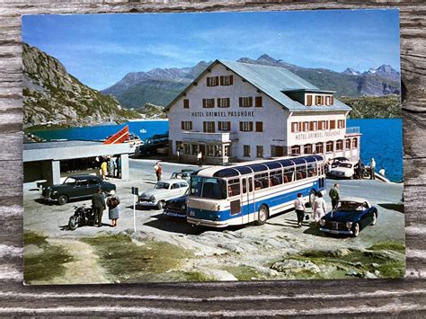 Ak Postauto Autobus Saurer Fbw Grimsel Grimselpass Dhsaurer Kaufen