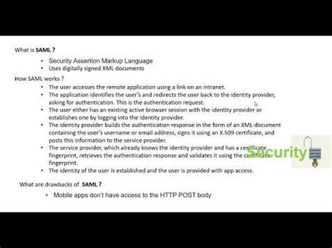 How SAML Works YouTube