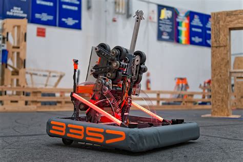 FRC Team 3357 COMETS 2024 Robot Reveal Vaisala Robot Showcase