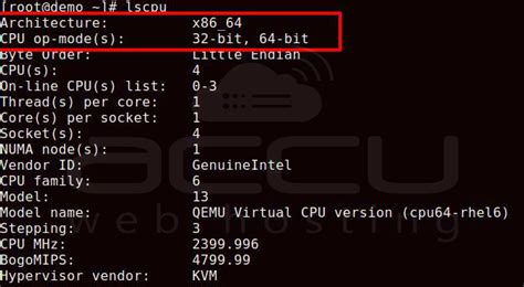 How To Verify If Linux System Is 32 Bit Or 64 Bit Linux VPS Hosting