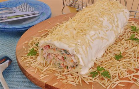 Receitas De Rocambole Salgado Para Um Lanche Delicioso