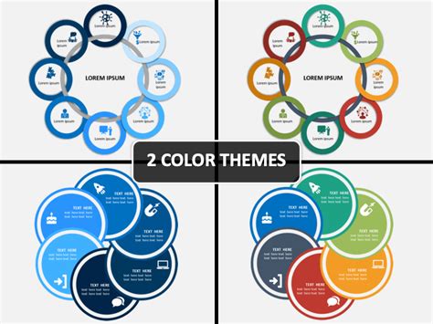 Overlapping Circles For PowerPoint And Google Slides PPT Slides