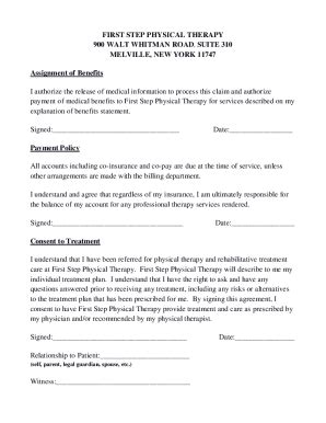 Fillable Online Assignment Of Benefits Form Ammended Docx Fax Email