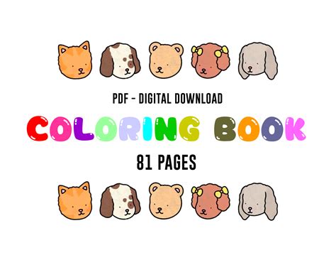 El Libro para colorear viral en TikTok 81 páginas PDF Templify