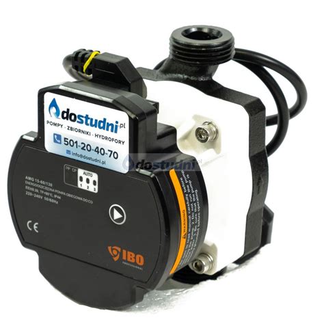 Pompa cyrkulacyjna AMG 25 40 180 IBO PWM ze śrubunkami i kablem PWM