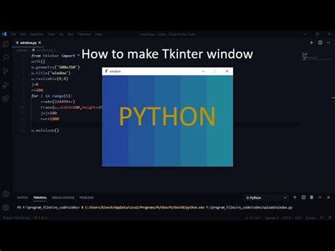 How To Make A Tkinter Modern GUI In PYTHON YouTube